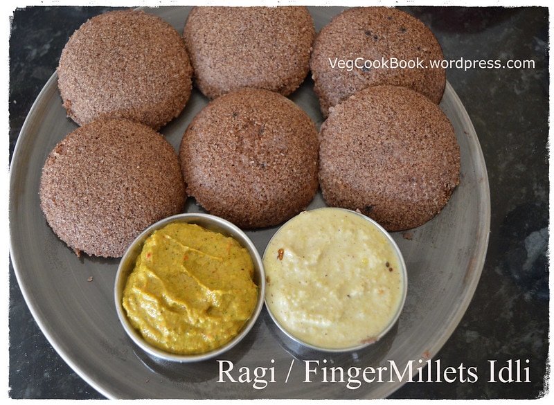 Ragi Flour idli / Nachni / Finger Millets Idli