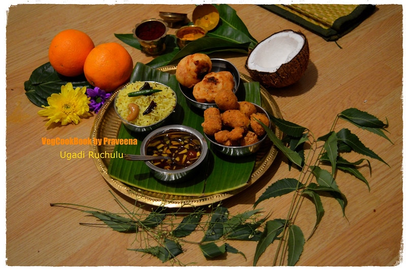 Ugadi Festive Delicacies - VegCookBook by Praveena