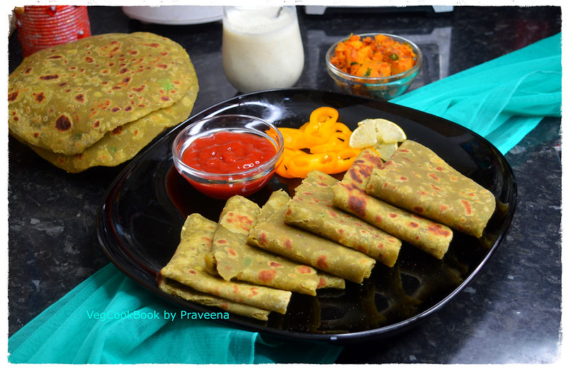 Avocado Roti / Tortilla (Whole Wheat) - VegCookBook by Praveena